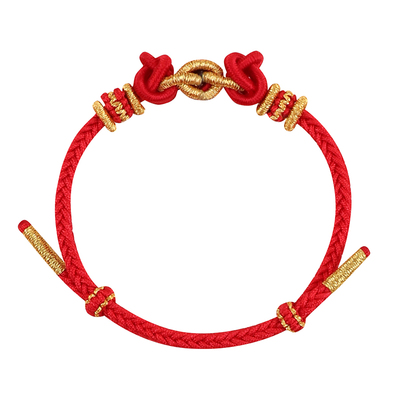 金泉华马鞍结八股辨手绳编织材料包 含教程手工编绳DIY自编材料包