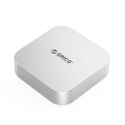 奥睿科MiniMate雷电4扩容适用MacMini外接硬盘桌面底座固态硬盘1T