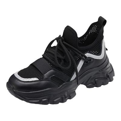 西村名物时尚透气厚底休闲老爹鞋