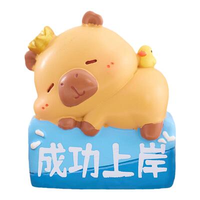 正品卡皮巴拉盲盒女孩生日礼物