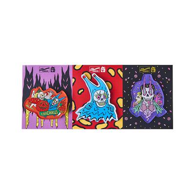oddCIRKUS x 松田光市 联名 MONSTER PARTY 磁吸冰箱贴亚克力材质