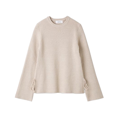 MilaOwen纯色开叉打底毛衣