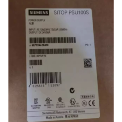 议价6EP1336-2BA10西门子SITOP PSU100S 20 A调节型电源6EP13362B