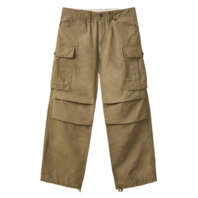 fermentedshirt工装伞兵裤多口袋