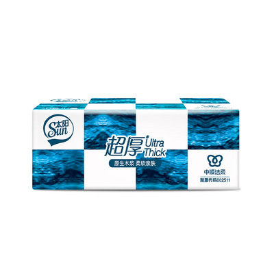 中顺洁柔太阳抽纸100抽/大包