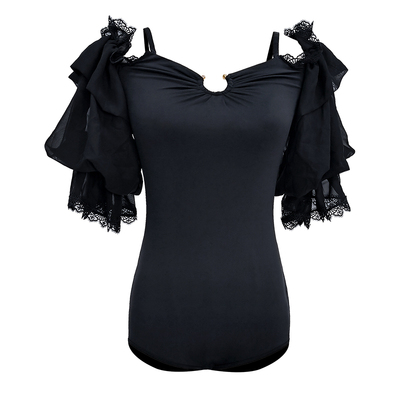 IAMYC/皇朝舞蹈一字肩摩登舞服