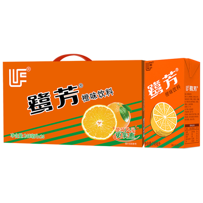 鹭芳橙饮料248ml*24盒水果饮料