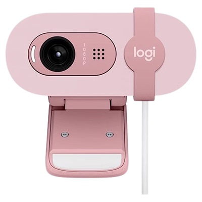 罗技Brio90/95全高清摄像头会议直播网课麦克风1080p笔记本