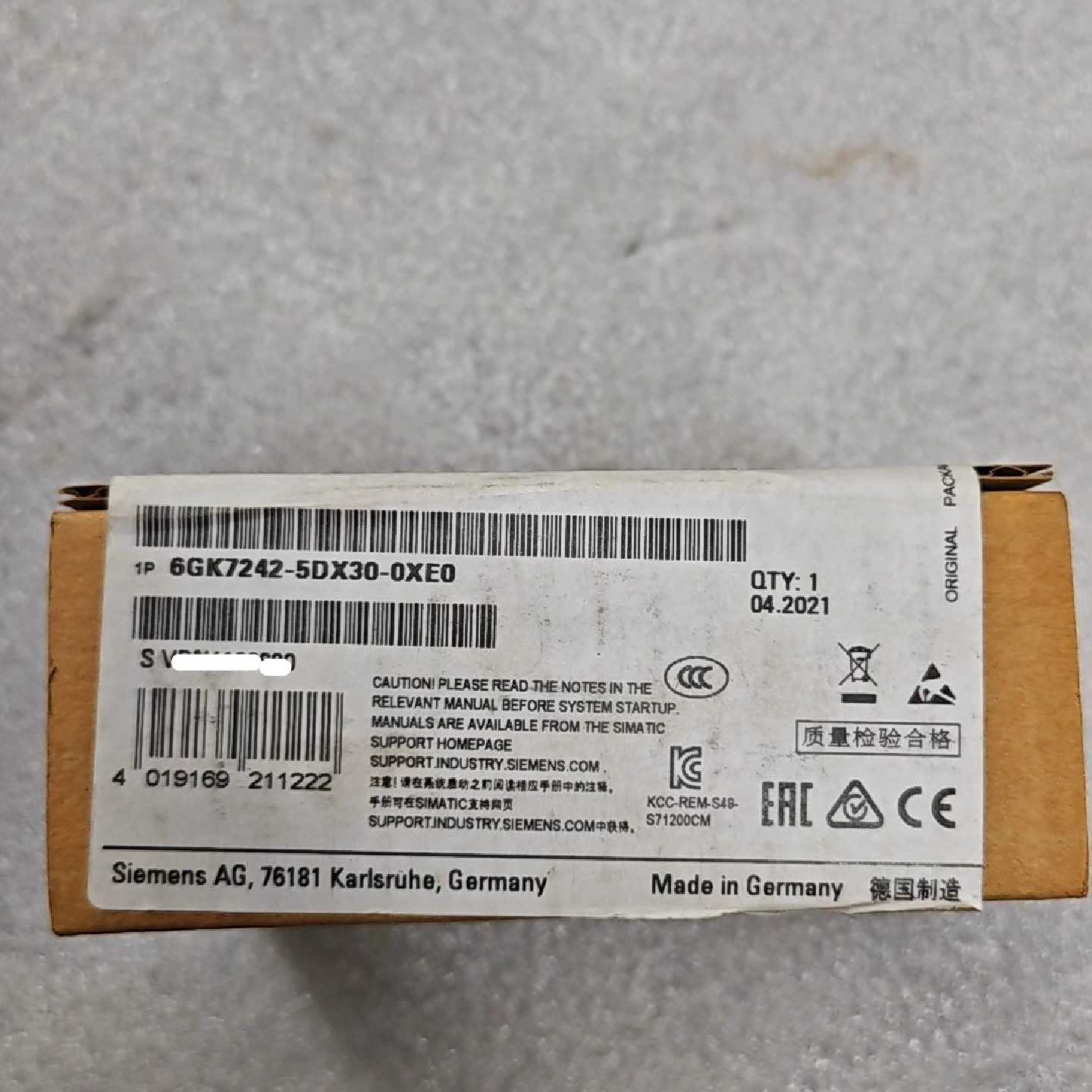 6GK7242-5DX30-0XE0 通信模块 德国—议价