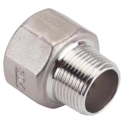 义成五金304不锈钢外丝内丝接头