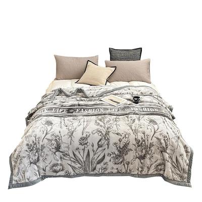 2025新款牛奶绒毛毯办公室午休毯