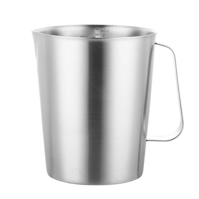 304不锈钢带刻度量杯计量杯商用