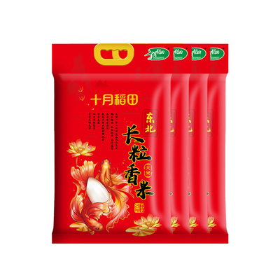 十月稻田东北长粒香大米共20斤