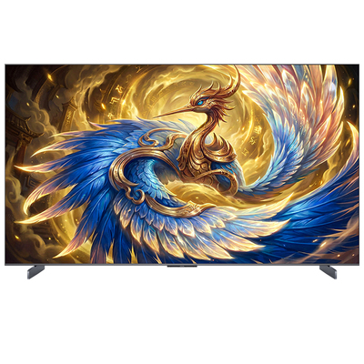 TCL雷鸟鹤7Pro 26款85英寸蝶翼华曜屏极景QD-MiniLED电视机国补75