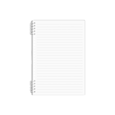 B5不硌手活页本可拆卸笔记本本子加厚活页外壳替芯a5活页纸大学高中初中生专用线圈本横线空白网格方格记事本