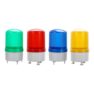 LED旋转蜂鸣可磁吸小型警报灯24V