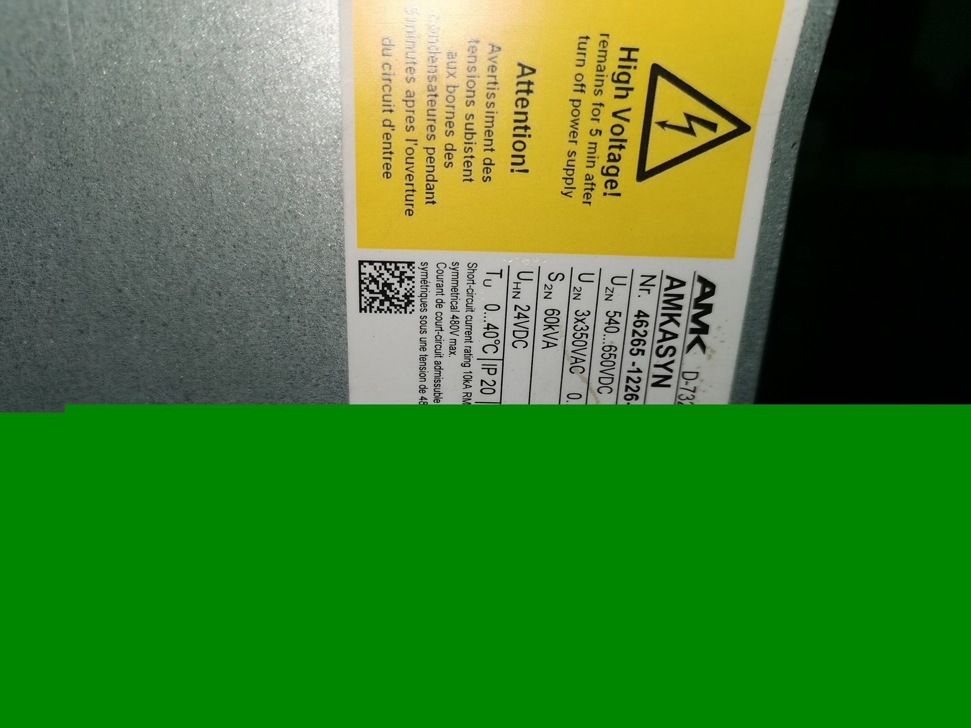 拍前议价：议价再拍：全新裸货AMK电机驱动器AMKASYNKW60_虎窝淘