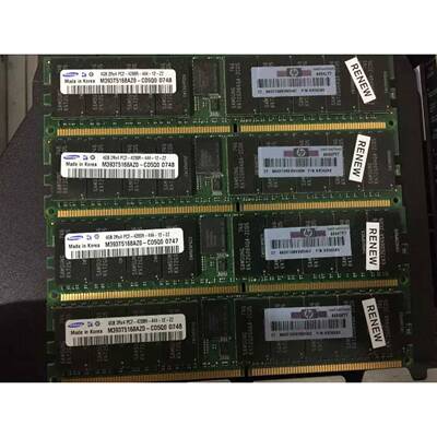 议价HP RX3600 RX6600内存 4GB DDR2 小型机内存AB566BX