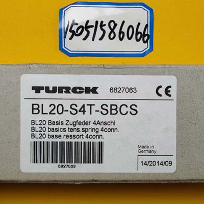 【请询价】TURCK 6827063 BL20-S4T-SBCS
