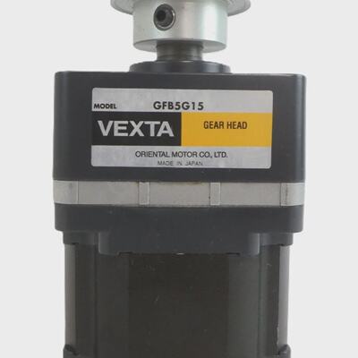 东方电机 FBLM5120W-GFB10 直流电机带齿轮 GFB5G15 VEXTA 工作