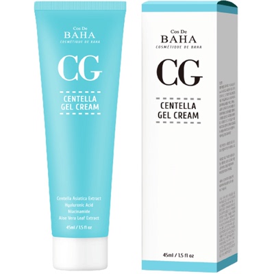 Cos De BAHA CG积雪草面霜修护霜舒缓痘印补水特护凝胶镇定45ml