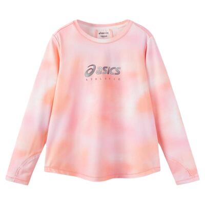 亚瑟士速干抗菌长袖女童修身