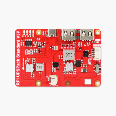 树莓派不间断电源UPS V3+4000MA电量显示边冲边放满电断冲Pi4/3B+