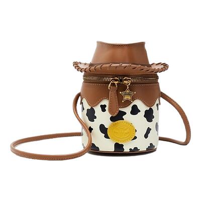 天美意春新款商场同款玩具总动员联名时尚女斜挎包X3162CX5