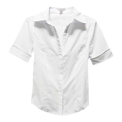 性感女秘书制服OL白衬衣大码套装