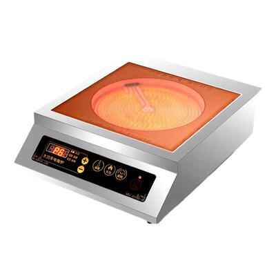 圣喜非凡台式商用大功率平凹面电陶炉不挑锅3500W瓦煲汤炒菜炉灶