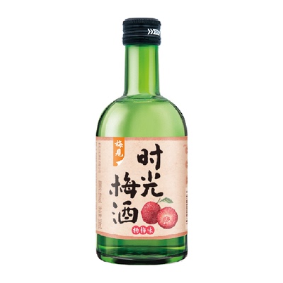 时光梅青梅酒口感清爽330ml
