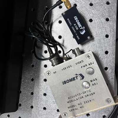 【询价】Isomet 声光调制器 232A-I 驱动，1205C-1适用