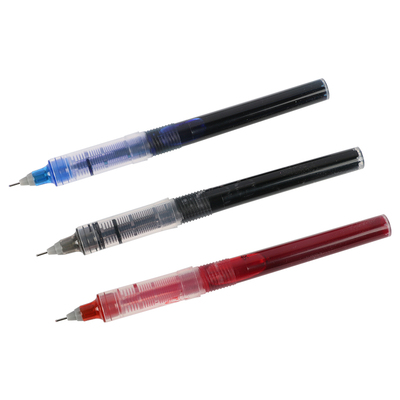 白雪直液式走珠笔替芯可换办公