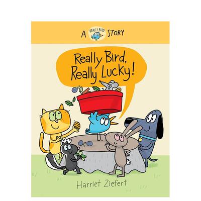 【现货】【小鸟Really】我真的很幸运英文儿童漫画 Harriet Ziefert进口原版书精装6岁-9岁【Really Bird Stories】Really Bird，