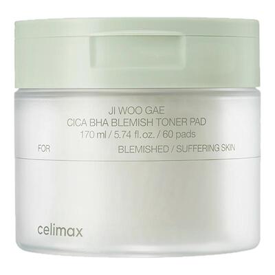 celimax积雪草舒缓修护棉片170ml