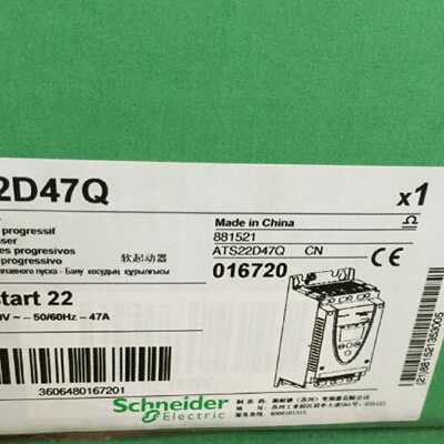 议价正品 施耐德 ATS22D88S6U 马达软起动器 88A 45kW 110-600V