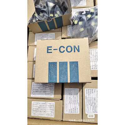 全新E-CON传感器连接器，型号ECON-YW03-S，黄色议价