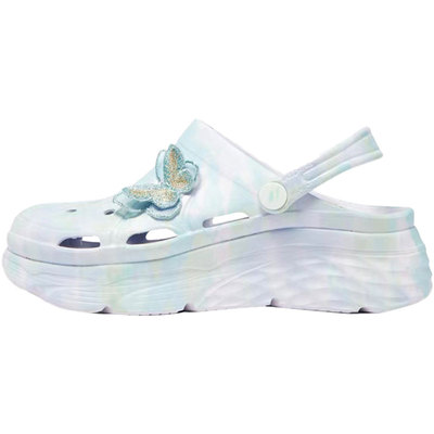 斯凯奇女子透气洞洞鞋凉鞋