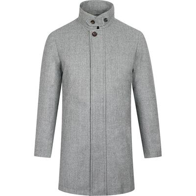 lampo/蓝豹23新品风衣款羽绒服