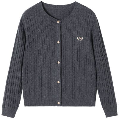 Navigare意大利小帆船女童毛衣