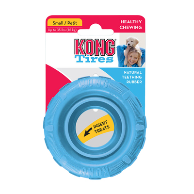 kong幼犬轮胎漏食玩具橡胶耐咬轮胎宠物解闷丰容磨牙藏食益智狗狗