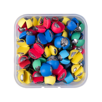 包胶咬铅子线夹铅微铅钓鱼铅坠