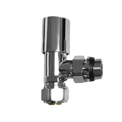 暖气片温控阀全铜镀铬