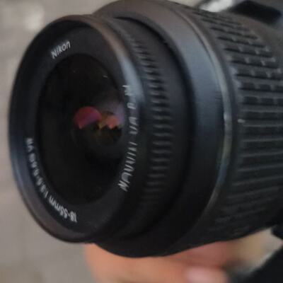 【议价】D3000单反 带55-200mm 成色新 功能