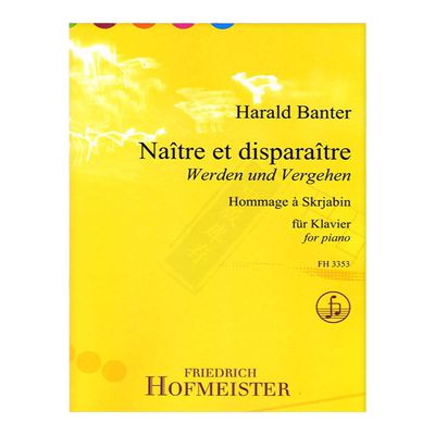 班特尔生与死钢琴独奏乐谱书