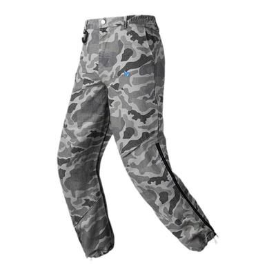 BM做旧水洗迷彩美式直筒休闲裤