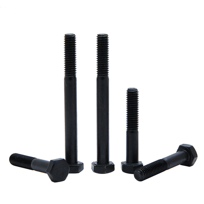 8.8级高强度发黑半牙外六角螺丝