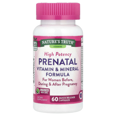Nature's Truth,Prenatal Vitamin &amp;amp;amp;amp;amp; Mi
