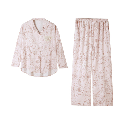 带胸垫睡衣女春秋款2025年新款