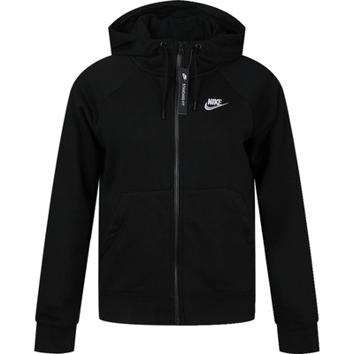 滔搏NIKE耐克女子运动休闲针织连帽夹克外套BV4123-010